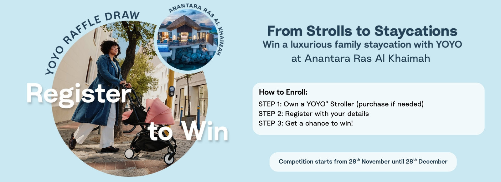 YOYO Staycation campaign