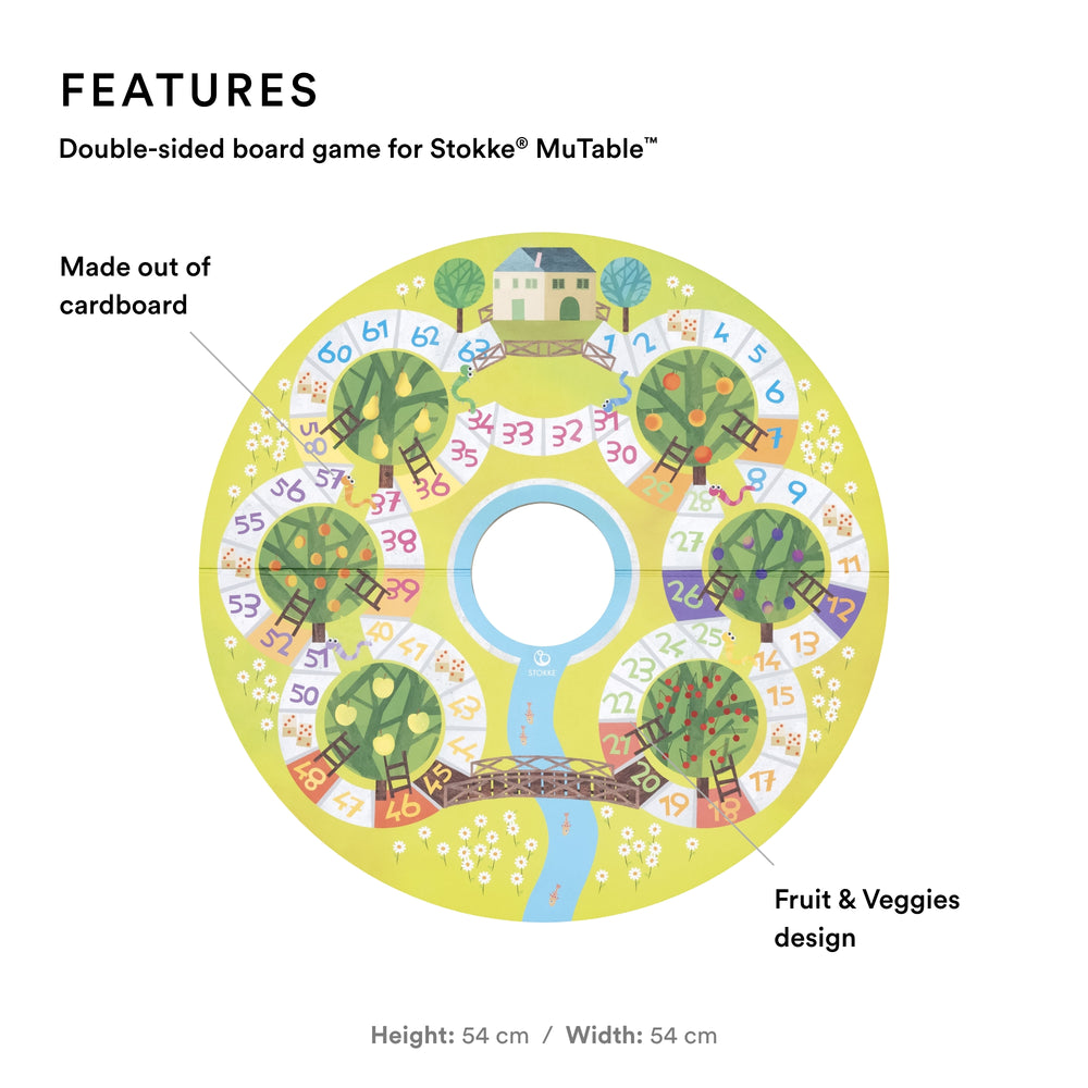 Stokke Mutable Play Board Fruit & Vegetable